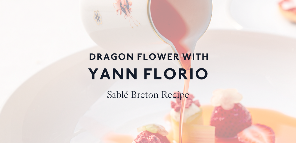 Dragon Flower X Chef Yann Florio: Sablé Biscuit Recipe | Richard Brendon