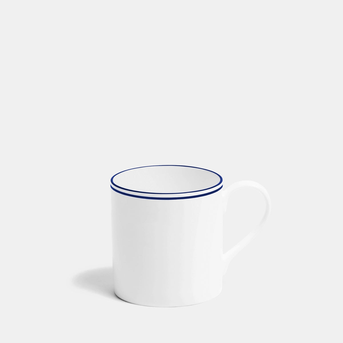 Large Double Line Mug | Fine Bone China | Tableware