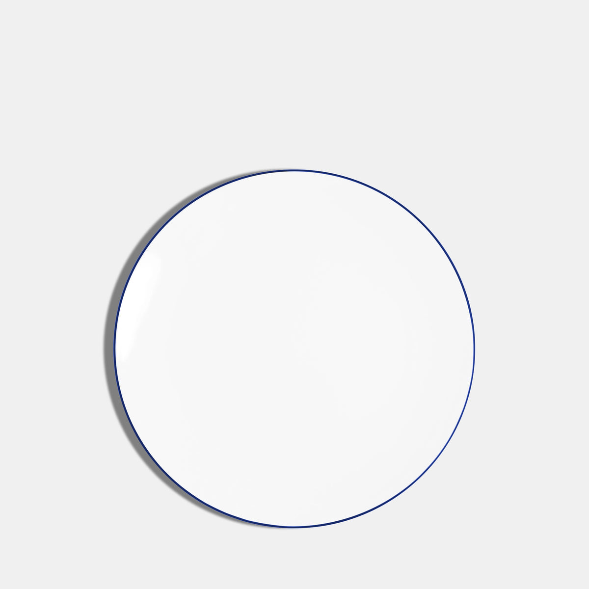 Medium Line Coupe Side Plate (20cm) | Fine Bone China | Richard Brendon