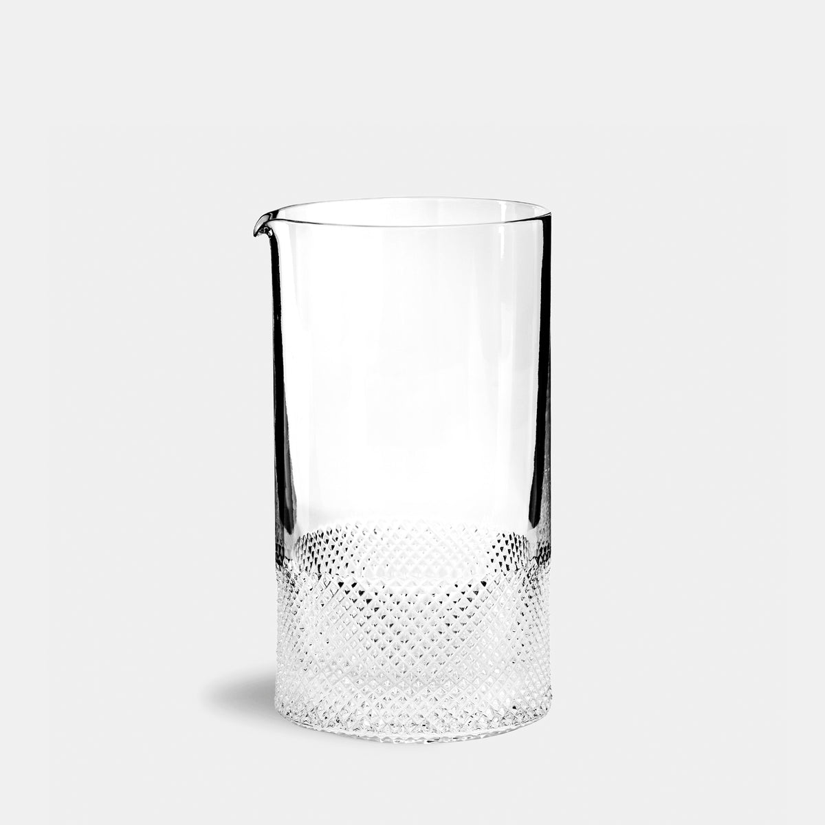 Diamond Long Mixer Set | Cut Crystal Glassware